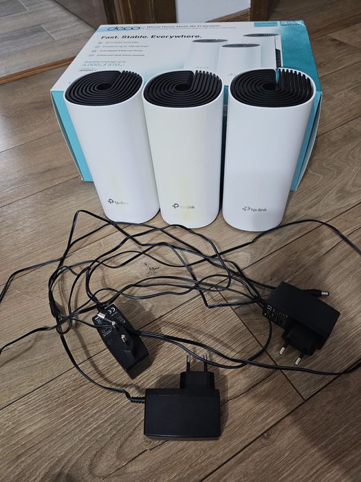 Sistem router Wi-Fi Mesh TP-Link Deco M4 (3-pack) AC1200 Gigabit Iasi ...