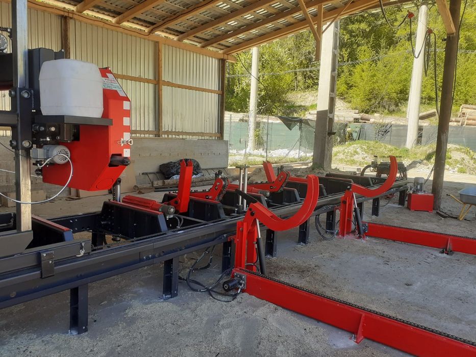 Banzic Orizontal / Gater Lemn EXTRA FULL HIDRAULIC Vama • OLX.ro