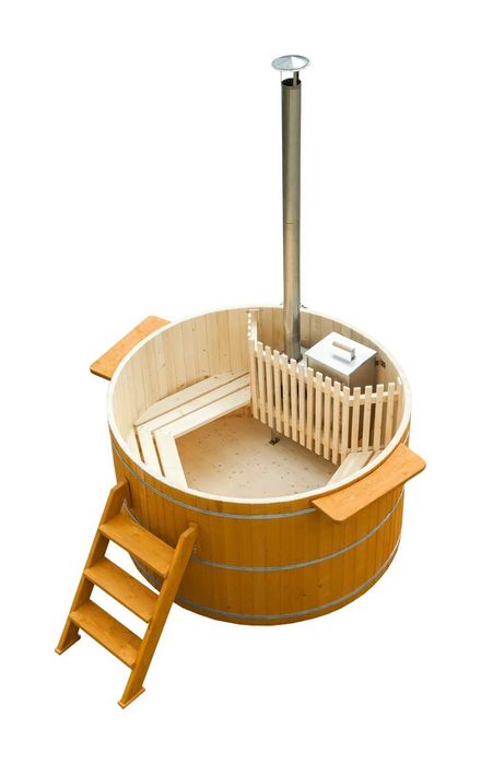 Ciubar din lemn cu jacuzzi si led de la ciubarar.ro Chinteni • OLX.ro