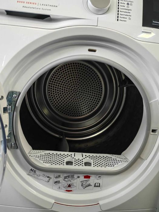 Сушилня AEG 8kg. AEG T8DB66680 инверторен мотор гр. Ямбол Златен рог • OLX.bg