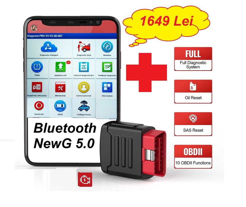 Kit Launch Easydiag PRO4M+Tableta Android Tester Auto Meniu Romana ...