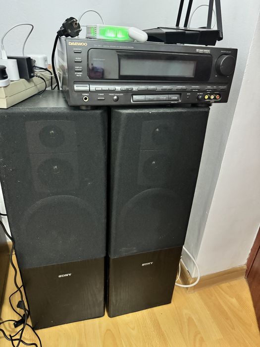 Statie Daewoo si doua boxe sony Marasesti • OLX.ro