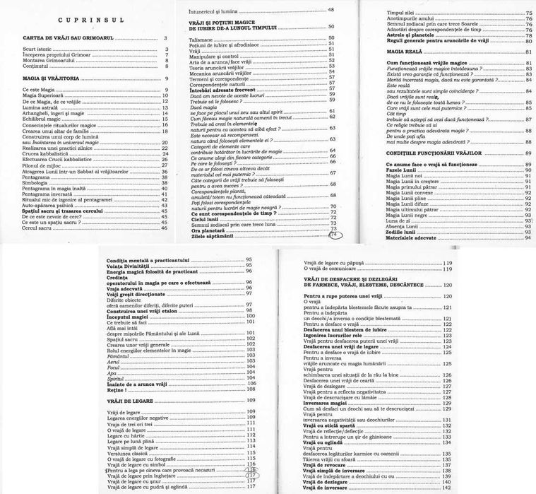 RARA Carte de VRAJI,masiva,DEZLEGARI,RITUALURI,MAGIE,descantece,371pag ...