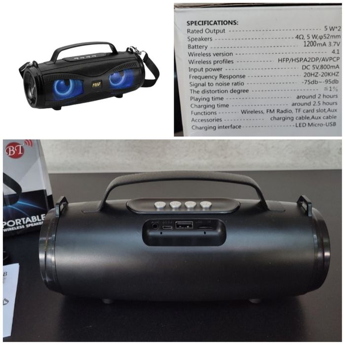 Boxa audio rezistenta la stripire apa portabila bluetooth nu jbl Barlad ...