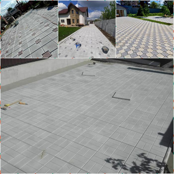 Dale 40x40 pentru curte diverse modele pavele pavaje montaj Slobozia ...