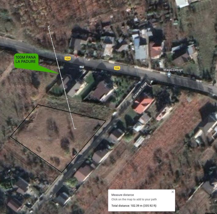 Teren Intravilan 3368mp Blejoi, intrare Cocosesti 70m deschidere Blejoi ...