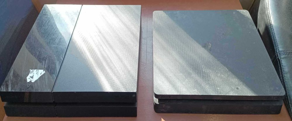 2 броя PS4 - fat и слим за части с. Тополовец • OLX.bg