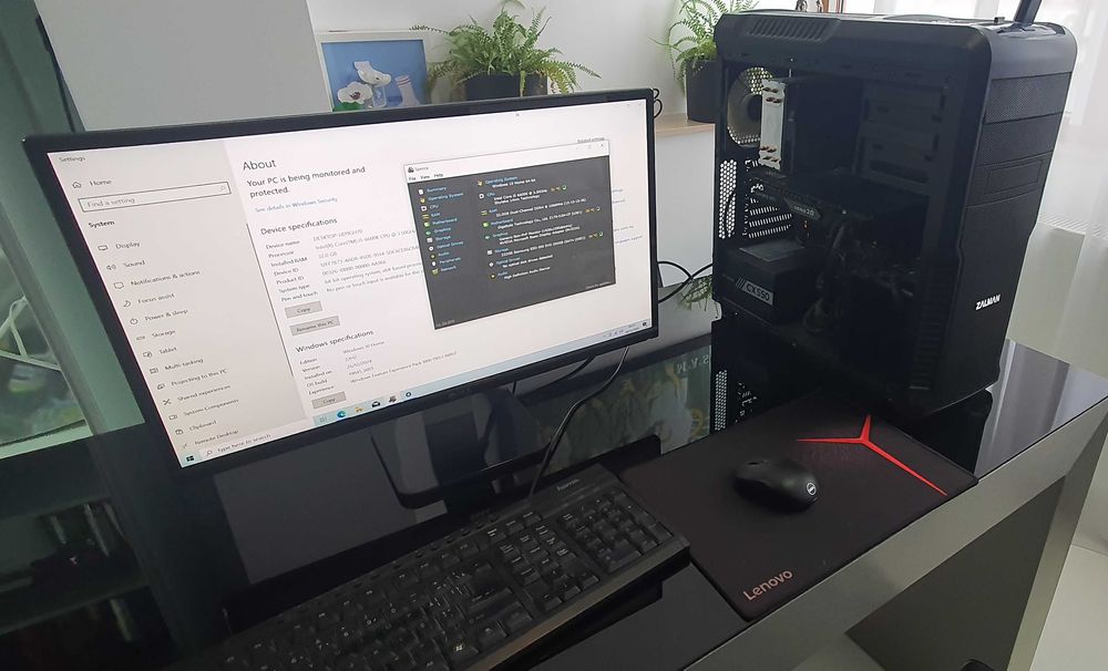 PC Complet Gaming + Monitor 23 + GTX 1080 Ti 11 Gb + Win + Wireless ...