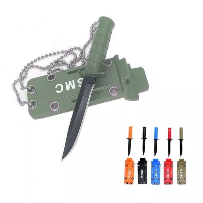 Cutit cutite briceag pescuit vanat breloc pentru deget gat cu lant ...