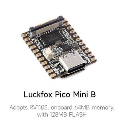 Luckfox Pico Mini B Linux Micro Development Board ARM Cortex-A7/RISC-V ...