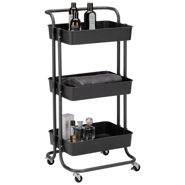 Метална сервизна количка на 3 нива гр Бургас Меден рудник зона А • Olx Bg