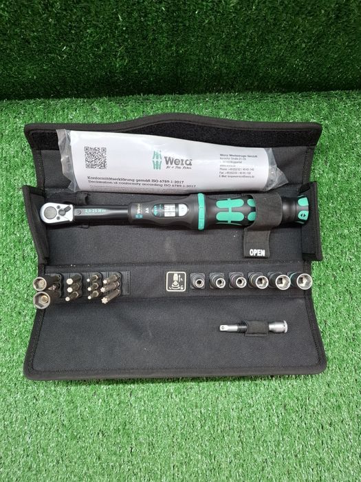 Динамометричен ключ с тресчотка, 290 mm, 1/4 Wera с битове и камъни. гр. Попово • OLX.bg