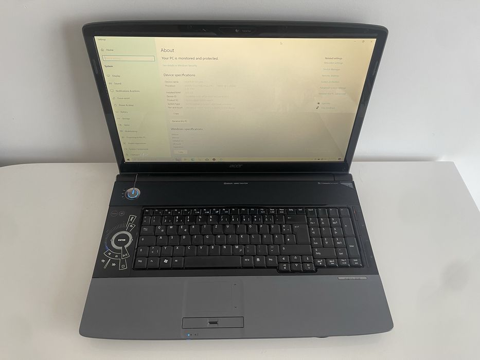 Laptop Acer Aspire 8930/ecran 18.4”/Geforce 9600M GT Sibiu • OLX.ro