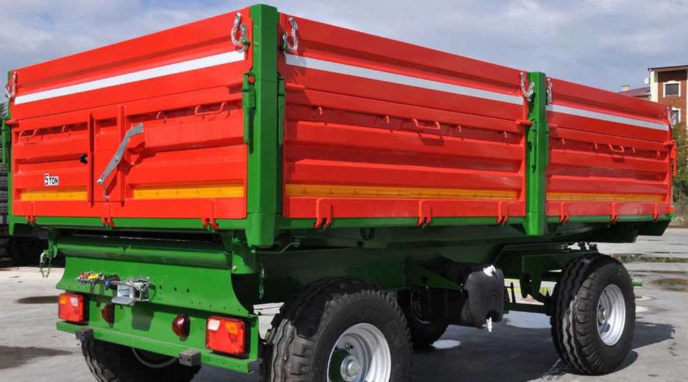 Remorca Agricola cu 2 2 axe Cotsyo 5-12T, NOUA Harsova • OLX.ro