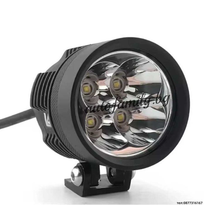 Диоден Фар За Мотор С 4 Диода 12V 40W гр. София Илиянци • OLX.bg