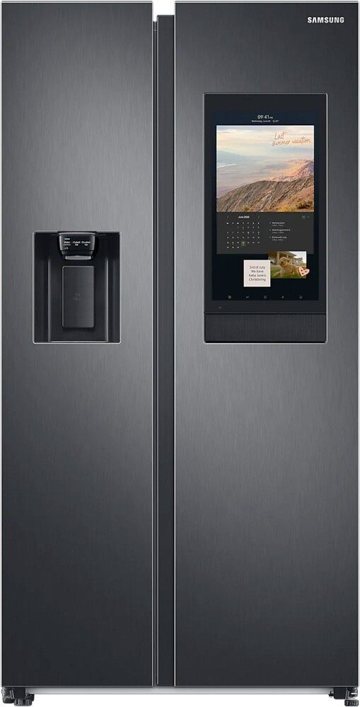 Нов side by side инверторен хладилник Самсунг/Samsung family hub гр ...