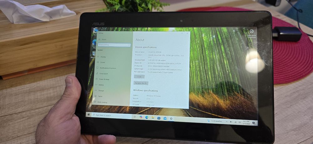 Asus Transformer Book model T100T , 2 in 1 Laptop / Tableta Windows 10 ...