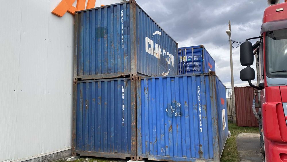 Container Maritim 6 m / 12 m / 13.5 m Brasov • OLX.ro