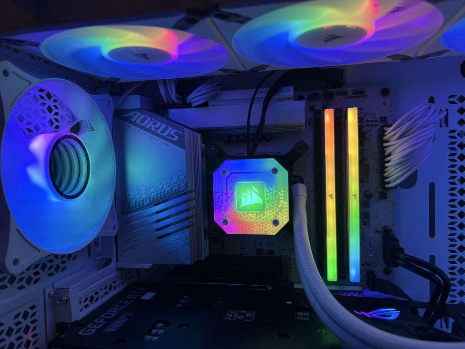 PC Gaming NOU - FULL White/Alb - i9 12900k RTX 3060 12GB, 64GB RAM Cluj ...