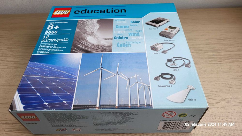 Set LEGO Education Renewable Energy Add-on Set (9688) Bucuresti ...