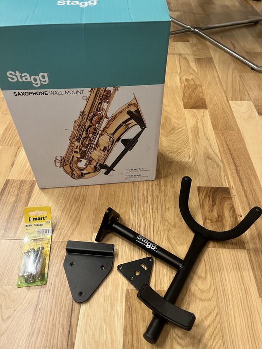 Stagg стенна стойка за алт саксофон Alto sax wall mount гр. София ...