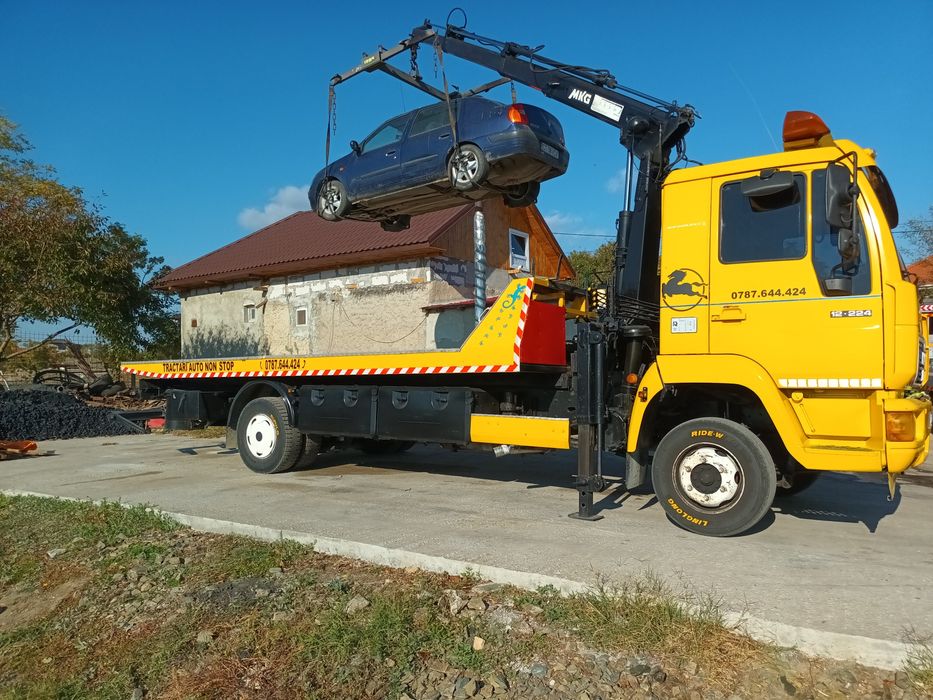 Tractări auto și utilaje Macara de 14 metri cu platformă ,Nacela prb ...
