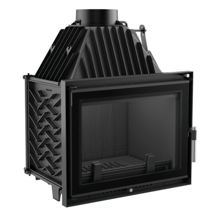 Semineu fonta modern pe lemne 16kw, garantie, transport gratuit,ieftin ...