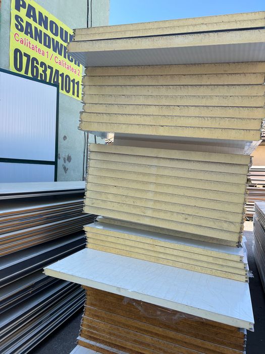 Panouri Sandwich Termoizolante Acoperis Perete Cal 1 / Cal 2 30M 150MM Oradea • OLX.ro