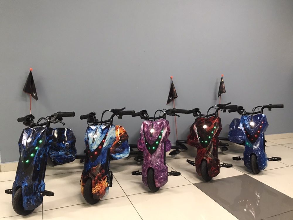 ДРИФТ СКУТЕР 36 Вольт Drift car 36V Электро картинг с дрифткар SCOOTER ...