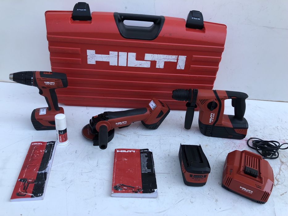Set Hilti AG 125-A22 , Hilti SFC 22-A , Hilti TE 6-A36 Medias • OLX.ro