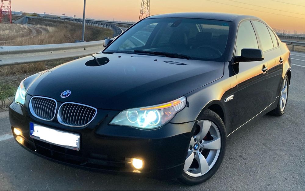 BMW 520d E60 berlina M47 Automat , Navi prof, Piele, Volan M Bucuresti Sectorul 5 • OLX.ro