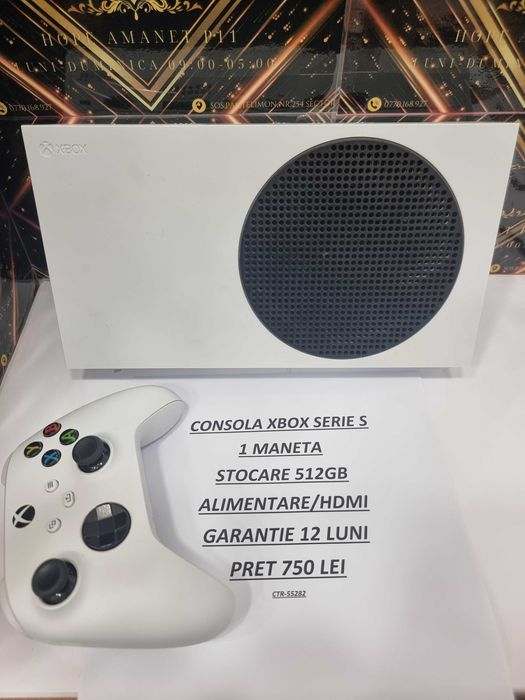 Hope Amanet P11-Consola Xbox Seria S / 512 GB / Garantie 12 luni Bucuresti Sectorul 2 • OLX.ro