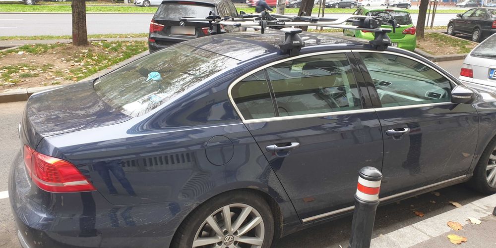 THULE Bare portbagaj VW Passat CC Arteon Golf Jetta Tiguan T-Roc ID3 ...