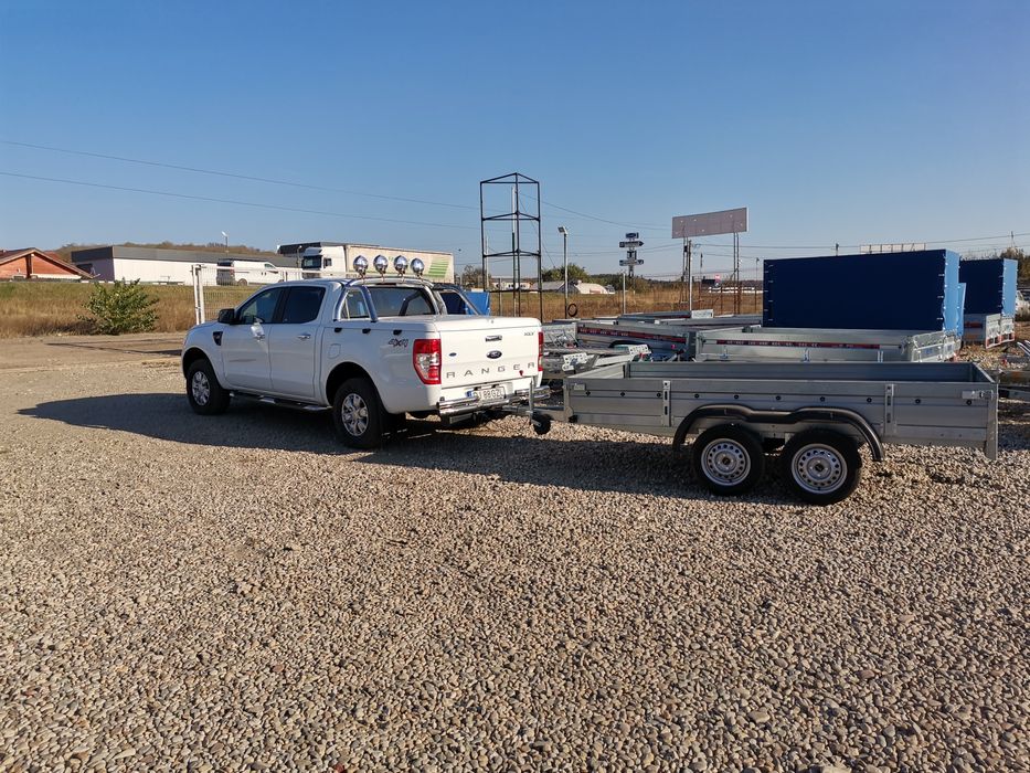 Remorca Auto Oferta 750 Kg Dublu Ax Cu Prelata Cargo Platforma Atv ...