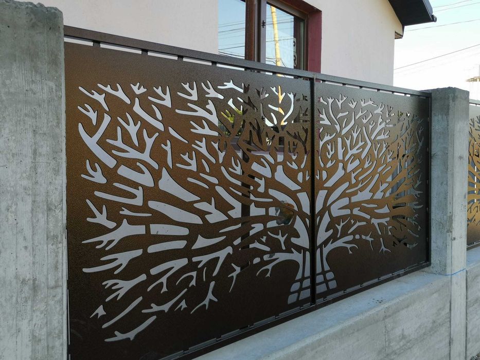 Porti si garduri,balustrade,poarta,gard,panour tabla decupata/traforat ...