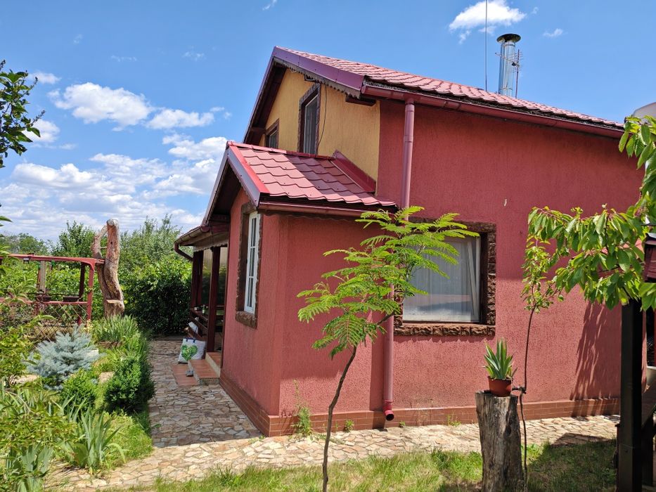 Casa din lemn / Vila la tara/Hotarele Giurgiu/livada/2150mp Hotarele ...