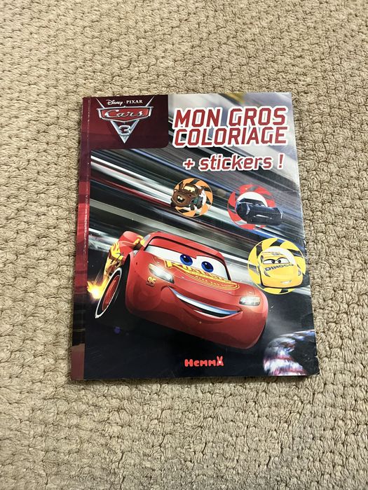 Carte colorat Disney pixar cars fulger M Queen Fetesti-Gara • OLX.ro