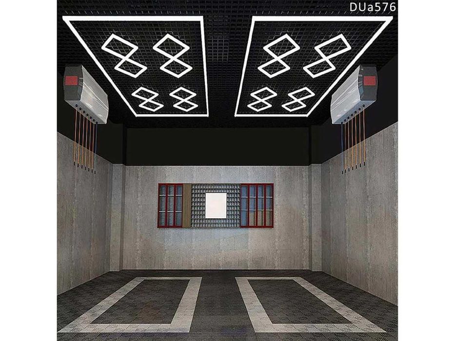 Iluminare LED pentru tavan garaj cu triunghiuri Bucuresti Sectorul 1 ...