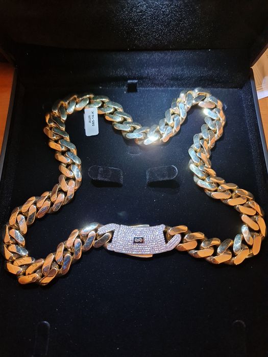 Lant Monaco Chain 14K Cuban Timisoara • OLX.ro
