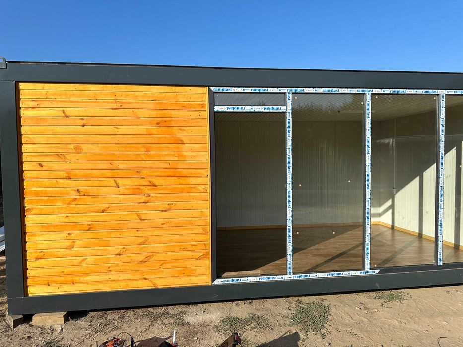 Container, Container tip birou, birou, modul, Container modular ...