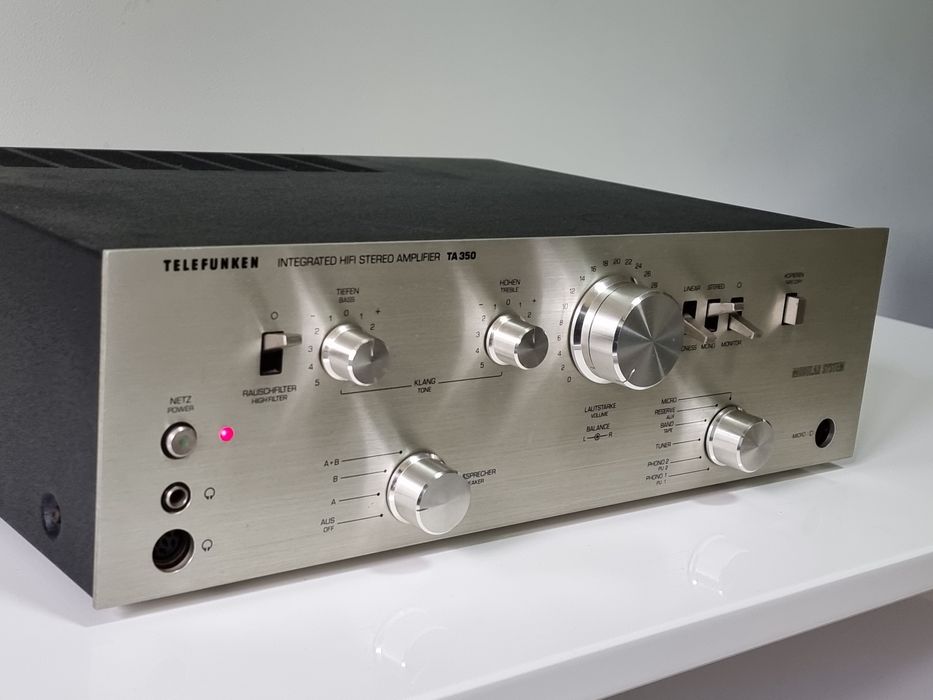 Telefunken TA 350 integrated amplifier гр. Велико Търново Акация • OLX.bg