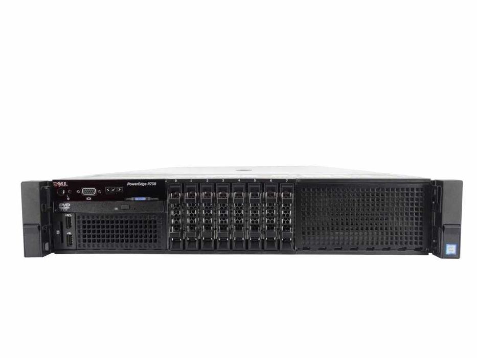 Server Rack 2U Dell Poweredge R730 16x SFF 2*E5-2683 v3/v4 128-256GB ...