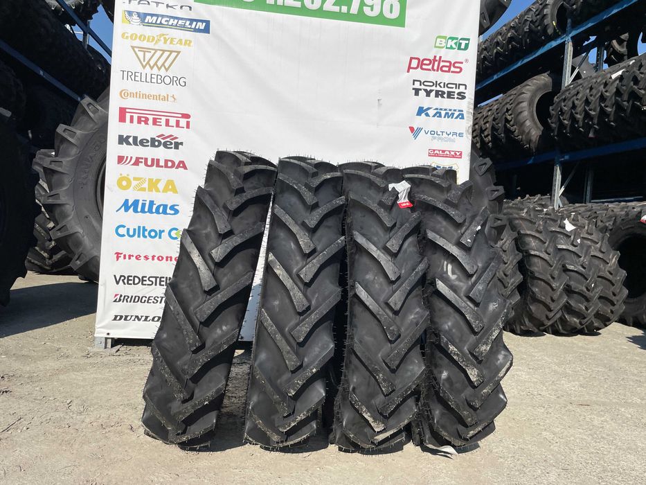 Anvelope noi agricole de tractor 9.5-24 Alliance Cauciucuri Tubeless ...