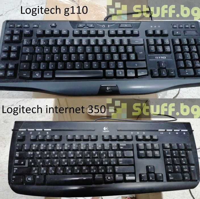 Компютърни клавиатури, keyboards HP, Dell, Lenovo, Logitech и др. гр ...