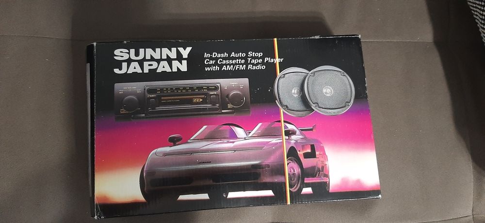 НоВ Радио касетофон за кола SUNNY JAPAN в кутията гр. Пловдив Каменица ...
