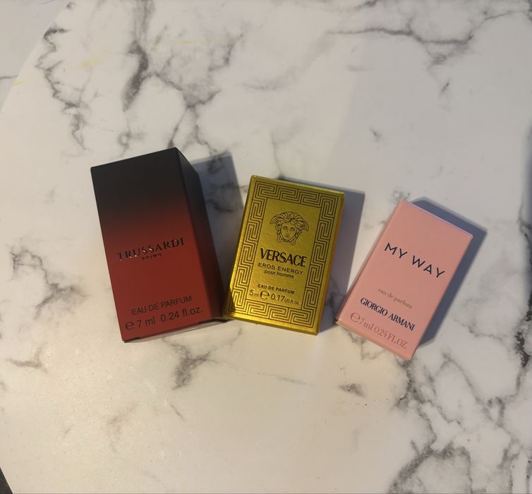 Mini parfum original Armani My Way Trussari Primo Versace Eros Energy ...