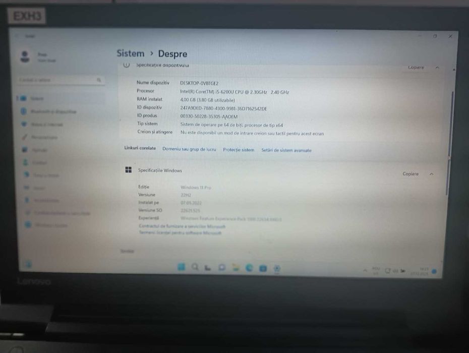 Laptop Lenovo i5 Windows 11 Mizil • OLX.ro