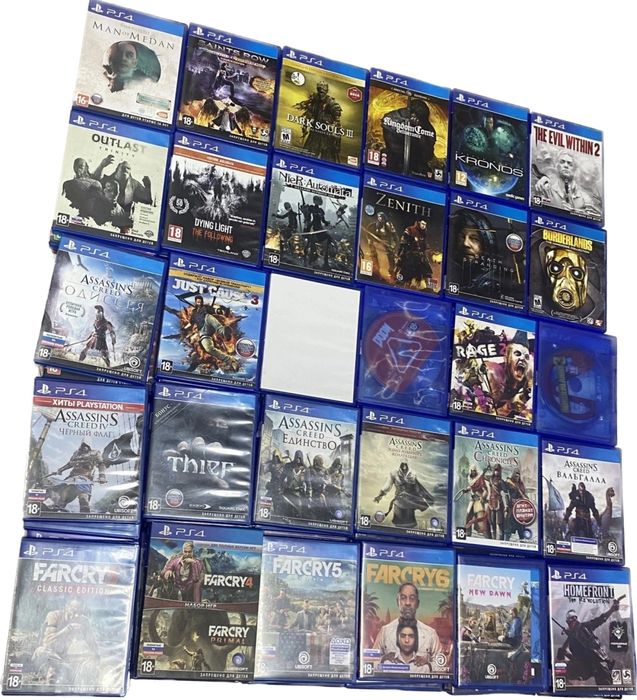 Продажа игр на PS4 PS5 - Құрылғылық ойындар Караганда на Olx