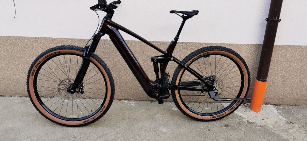 Карбонов електрически велосипед 29 цола CUBE STEREO PRO 140 Колело гр ...