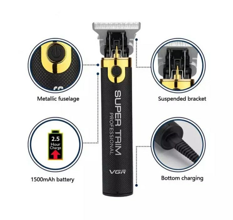 VGR V082 Машинка Тример за подстригване VGR V 082 ,бръснене,коса,брада ...